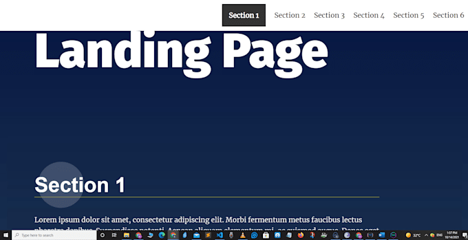 Do web application using html ,css and vanilla javascript by ...