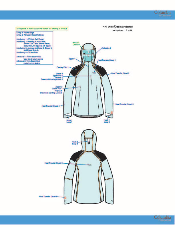 Create fashion design and apparel tech packs by Ltechdesign | Fiverr