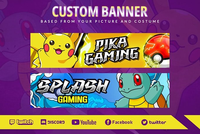 Do a cartoon dope banner for your streaming by Magia_savage | Fiverr