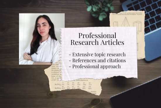 Write extensive research articles by Milosovichcam | Fiverr