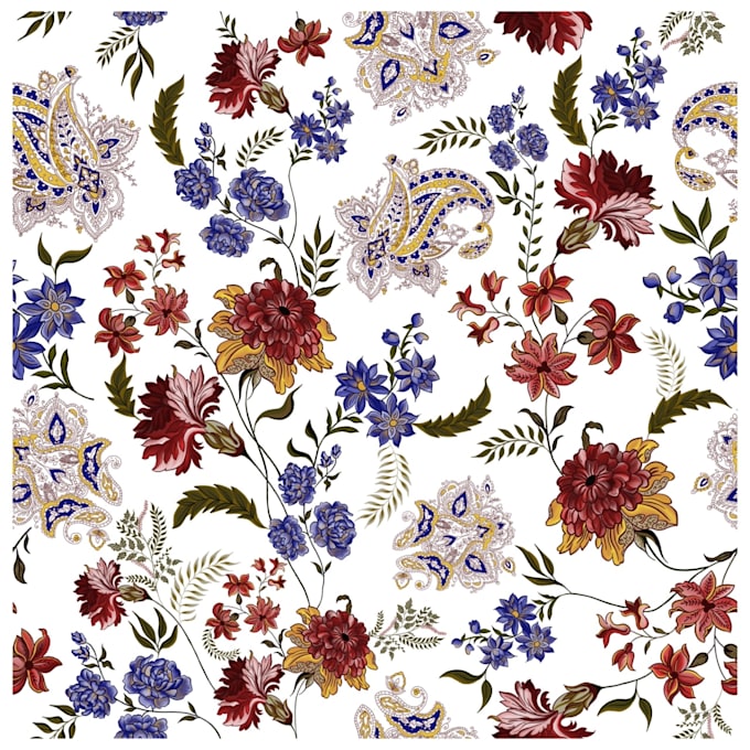 Create seamless beautiful prints and pattern designs by Elysian_co | Fiverr