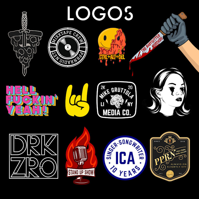 Create a unique artist logo and album or podcast cover art by ...