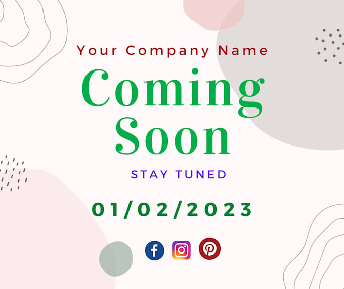 Create a professional coming soon page by Designersumon_ | Fiverr