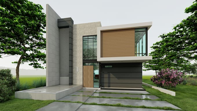 Realistic render 3d sketchup models architectural with lumion by ...