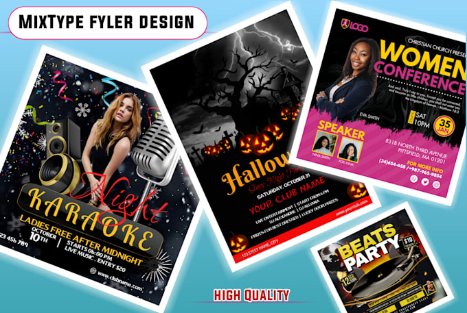 Design mixtape, album covers, posters, flyers by Halimg | Fiverr
