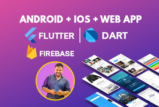 Develop ios, android, and web apps using flutter by Aftab802 | Fiverr
