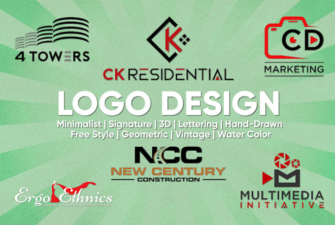 Design top notch logo for your brand by Saira_javaid | Fiverr