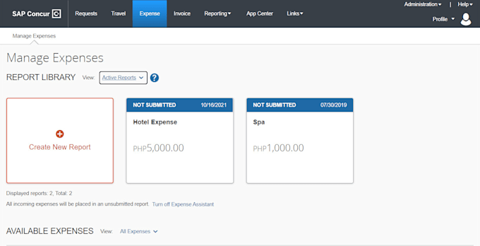 Create your monthly expense report in sap concur by Karengraceccccc ...