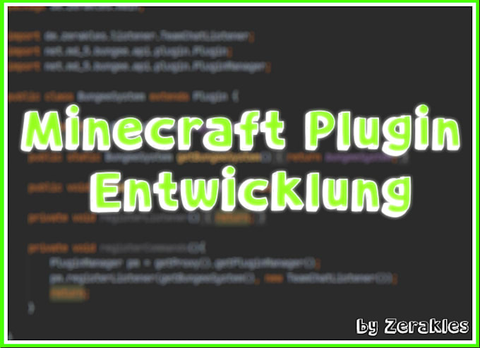 Code you a custom minecraft plugin by Zerakles | Fiverr