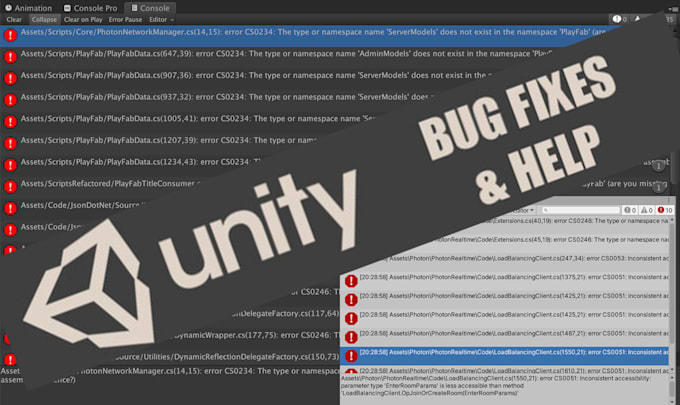 Fix bugs in your unity projects by Ranafaizan490 | Fiverr