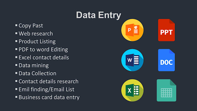 Do data entry with high effectiveness and decent way by Abdul0rehman54 ...