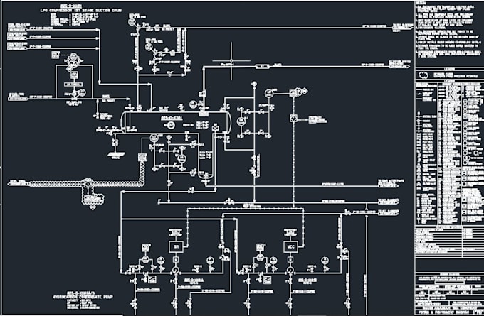 Create pfd, professional pid from pfd on autocad or visio by ...