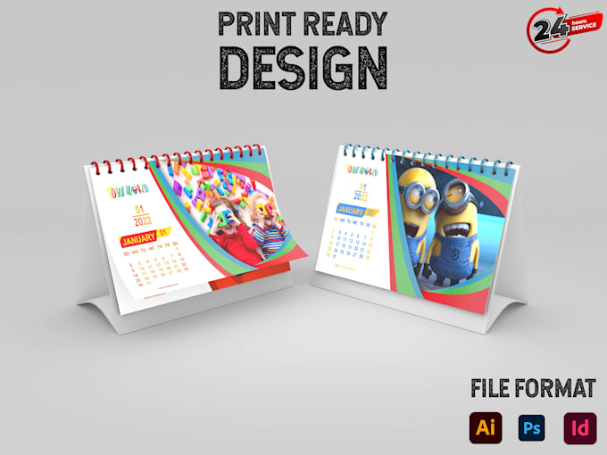 Create table calendar unique and modern design by G_dchief | Fiverr