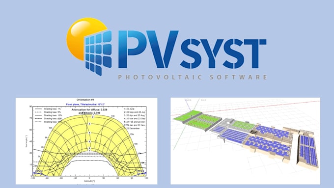 Do solar pv system design and simulation using pvsyst by Eeosman | Fiverr