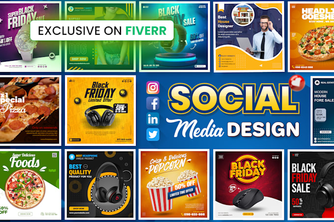 Design a modern and attractive post for social media contest by ...