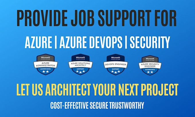 Provide azure devops security job support by Cloudfiery | Fiverr