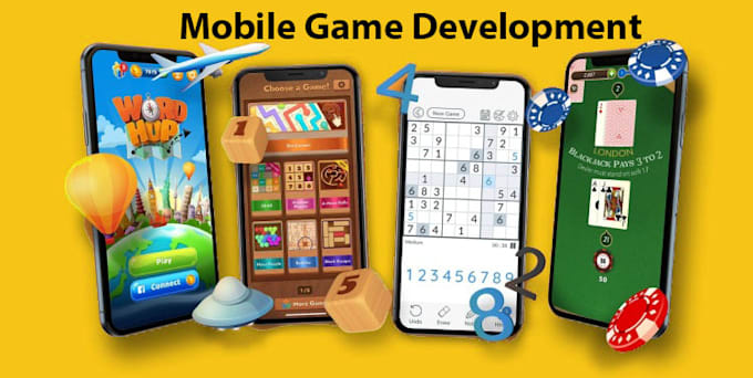Develop and build unity 2d 3d mobile game for android ios by Billi_khan ...