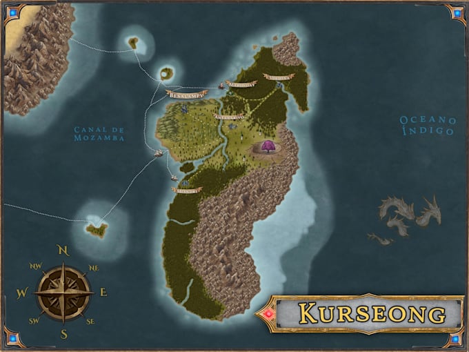 Create world and battle maps for your fantasy rpg campaing by Owl1109 ...