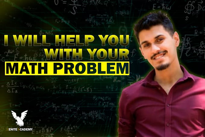 Help you with your math problem by Cauemelo | Fiverr
