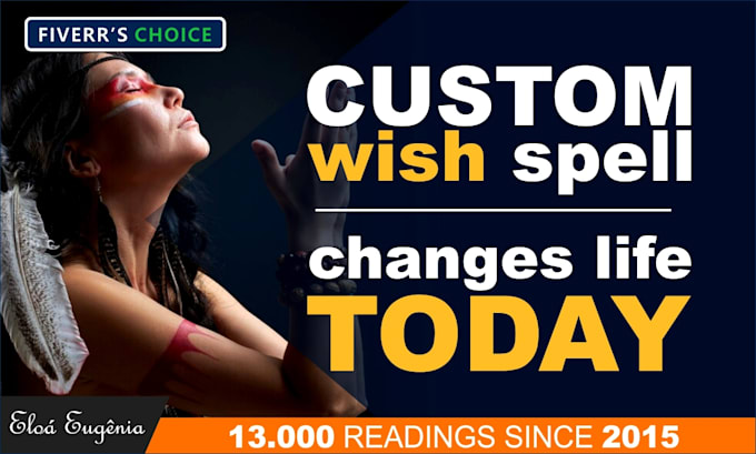 Make a wish come true try it now by Eloa_eugenia | Fiverr