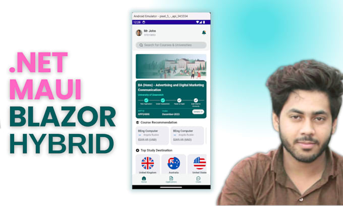 Develop android and ios app in dot net maui by Zerifustech | Fiverr