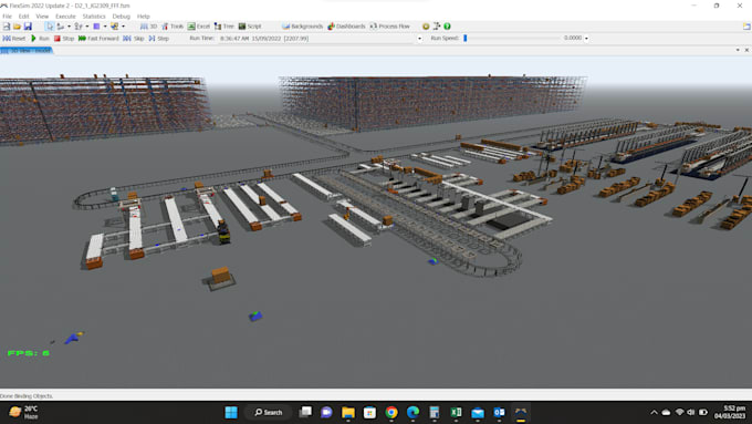 Build and optimize simulation models using flexsim by Shtalha2 | Fiverr