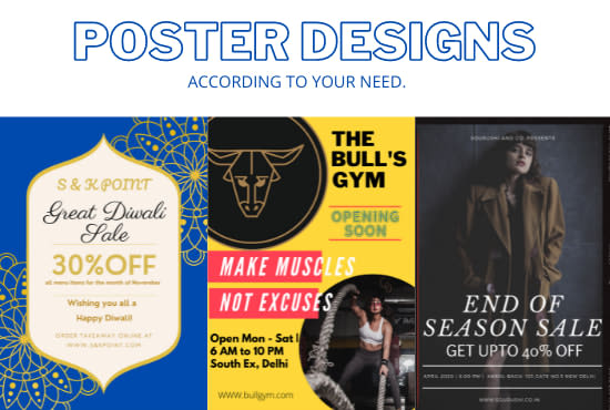 Design some cool and amazing posters by Khushi1707 | Fiverr