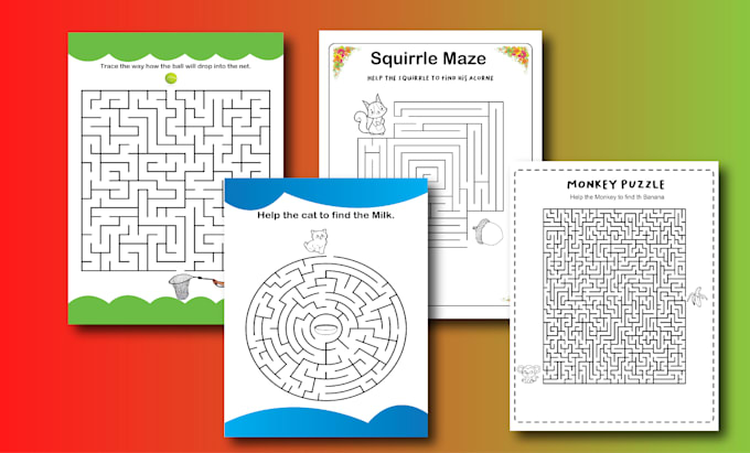 Design unique maze, crossword, and word search puzzle by Habibyawar_77 ...