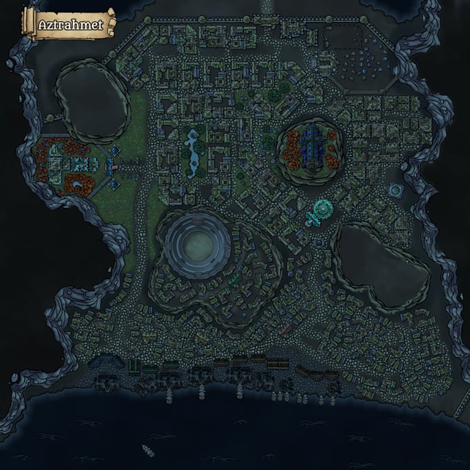 Craft your ttrpg map by Dor_barda | Fiverr