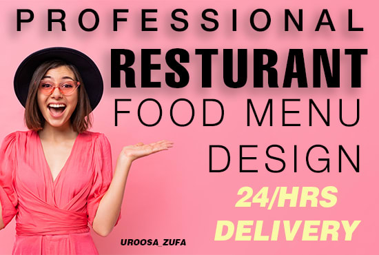Create modern and professional digital food menu designs by Uroosa_zufa ...