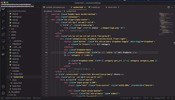 Be your django full stack developer by Mahmoudgamal726 | Fiverr