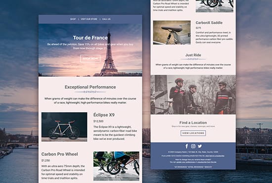 Design outstanding mailchimp email template by Polashdash93 | Fiverr