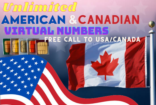 Provide unlimited free usa canada virtual number by Zainulabdeen137 ...