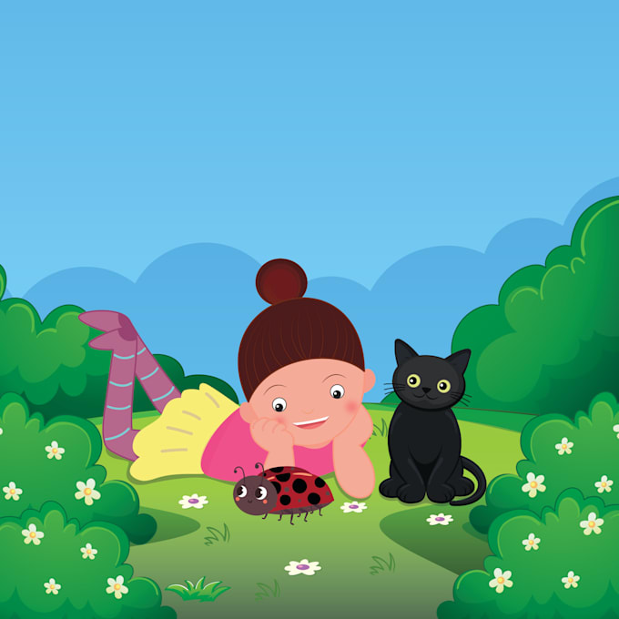 Draw perfect children book illustrations by Hpart1993 | Fiverr