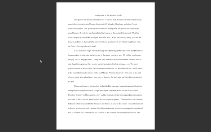 Give you a good piece of writing by Treycole1 | Fiverr