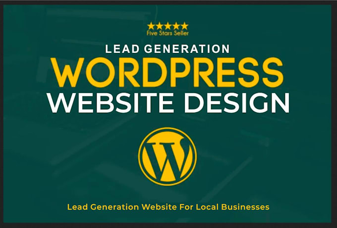 Design lead generation wordpress website design by Barnatezzy | Fiverr
