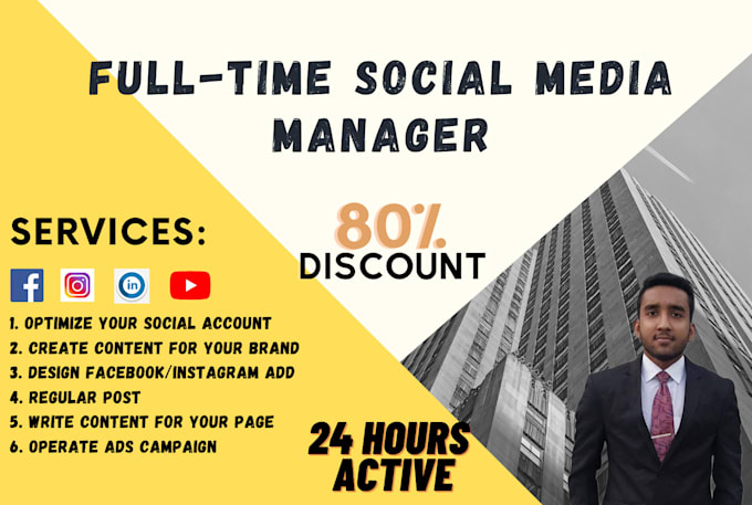 Be your social media manager and facebook ads campaign manager by Nifat_niloy | Fiverr