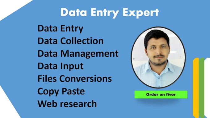 Do perfect data entry, input, edit, and extraction by Shahnawazjangla ...