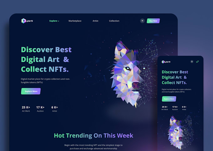 Design professional eye catching website ui ux by Shirazriaz1 | Fiverr