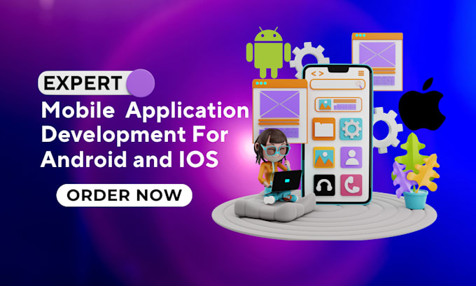 Expert mobile app development for android ios by Megaworldweb | Fiverr