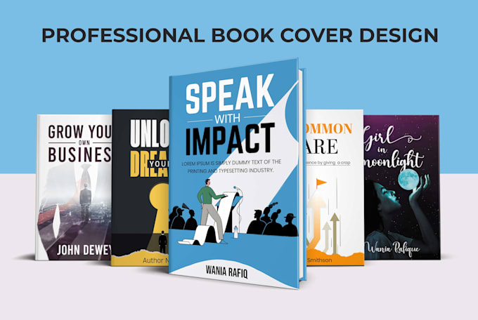 Design professional book cover, kdp or ebook cover by Wania_designz ...