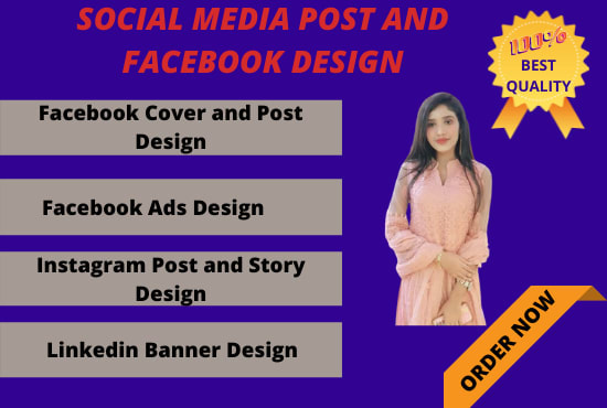 Design a creative facebook post and social media banner by Tumpa25 | Fiverr