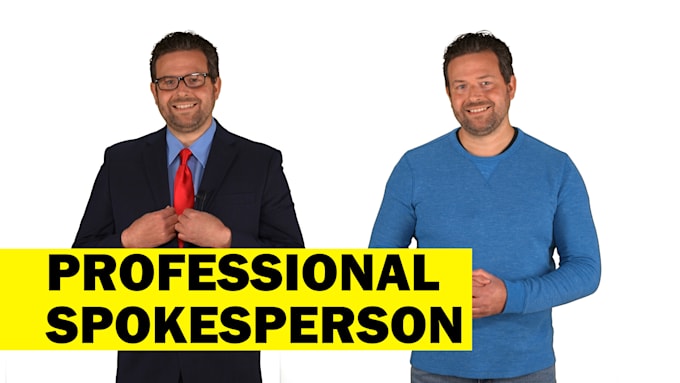 Be your male video spokesperson by Digitalvideonow | Fiverr