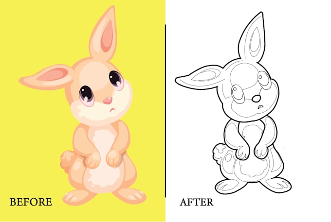 Vector line art detailed outline of your image by Expert_samiha | Fiverr
