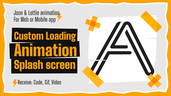 Do splash screen preloader animation for app or web by Aanimagh | Fiverr
