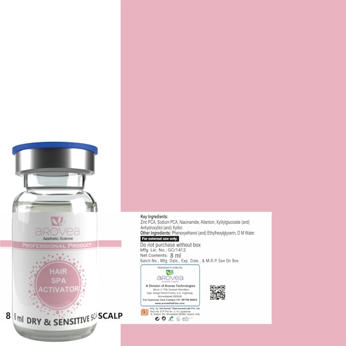 Design professional glass bottle label and mockup by Divyesh11021 | Fiverr