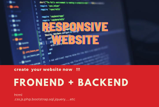 Code Html Css Javascript Jquery Php Sql Custom Website By Raidraou Fiverr