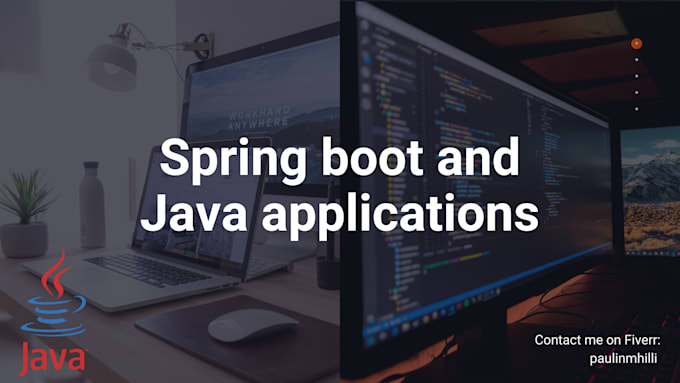 Develop spring boot and java applications by Paulinmhilli | Fiverr