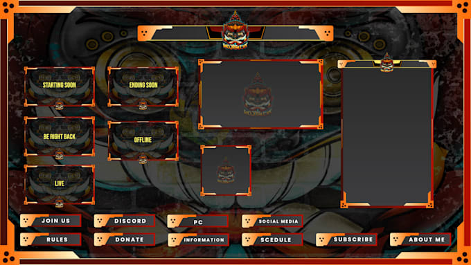 Design awesome overlay to grab the audience by Dua_gfx | Fiverr