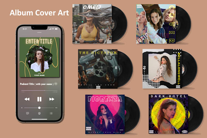 Design your album cover and single artwork by Damiidu | Fiverr